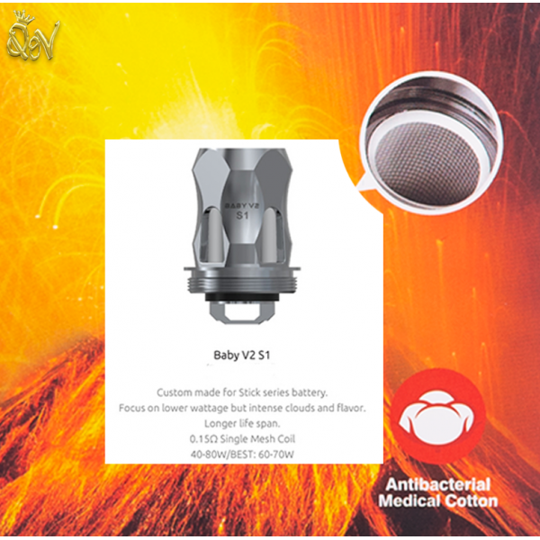 Smok S1 Baby V2 Coil|uk stockist