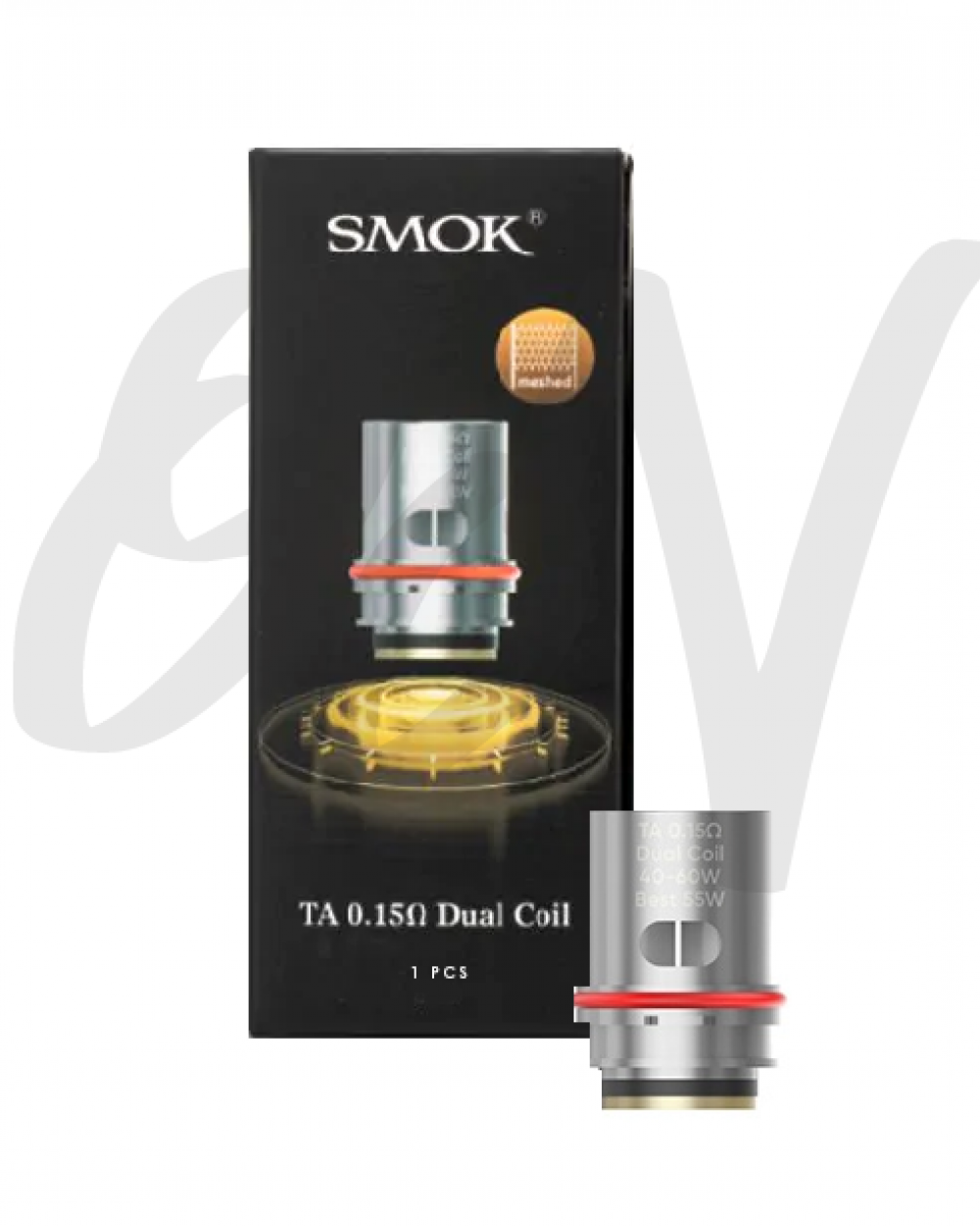SMOK TA 0.15ohm TA Dual Mesh Coil|Queen Of Vapes |Replacement coil ...