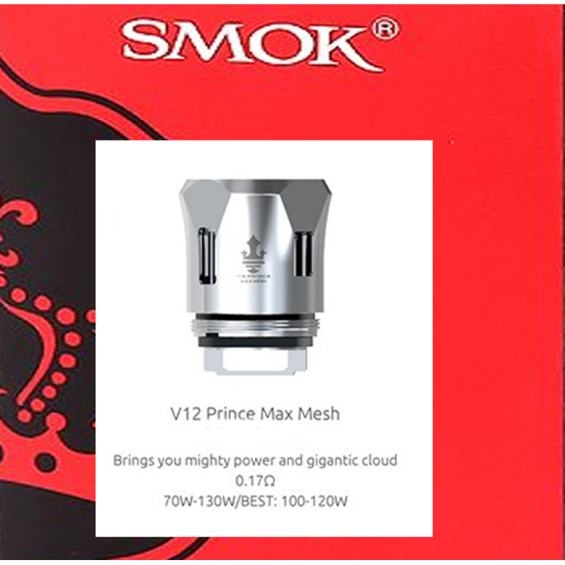 SMOK V12 Prince Max Mesh Coil|uk stockist