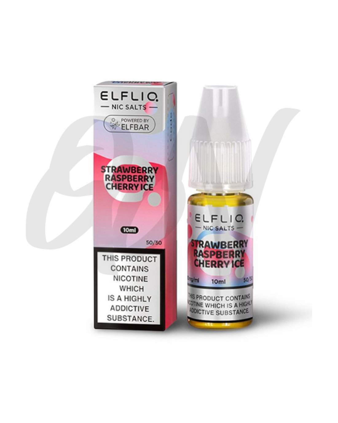 Elfliq Elf Bar Strawberry Raspberry Cherry Ice Nic Salt Ecig Shop